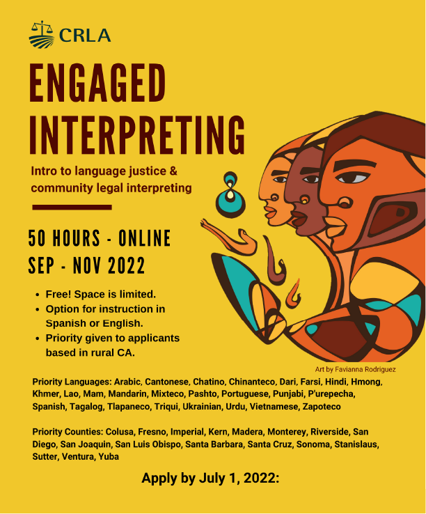 Engaged Interpreter Training | California Rural Legal Assistance, Inc.